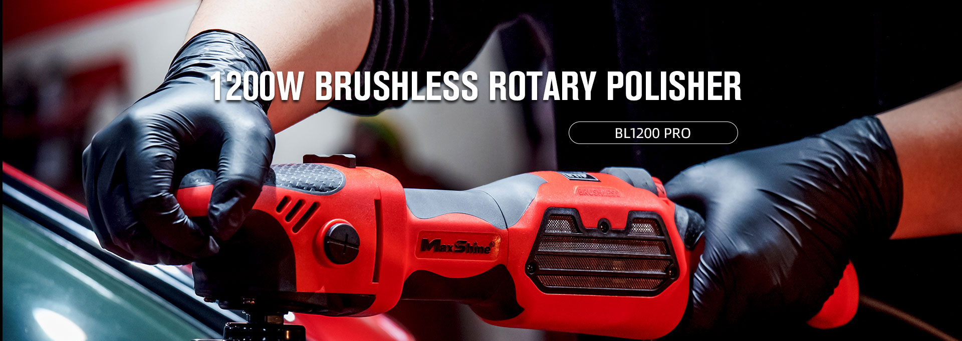 1200W Brushless Rotary Polisher – Maxshine