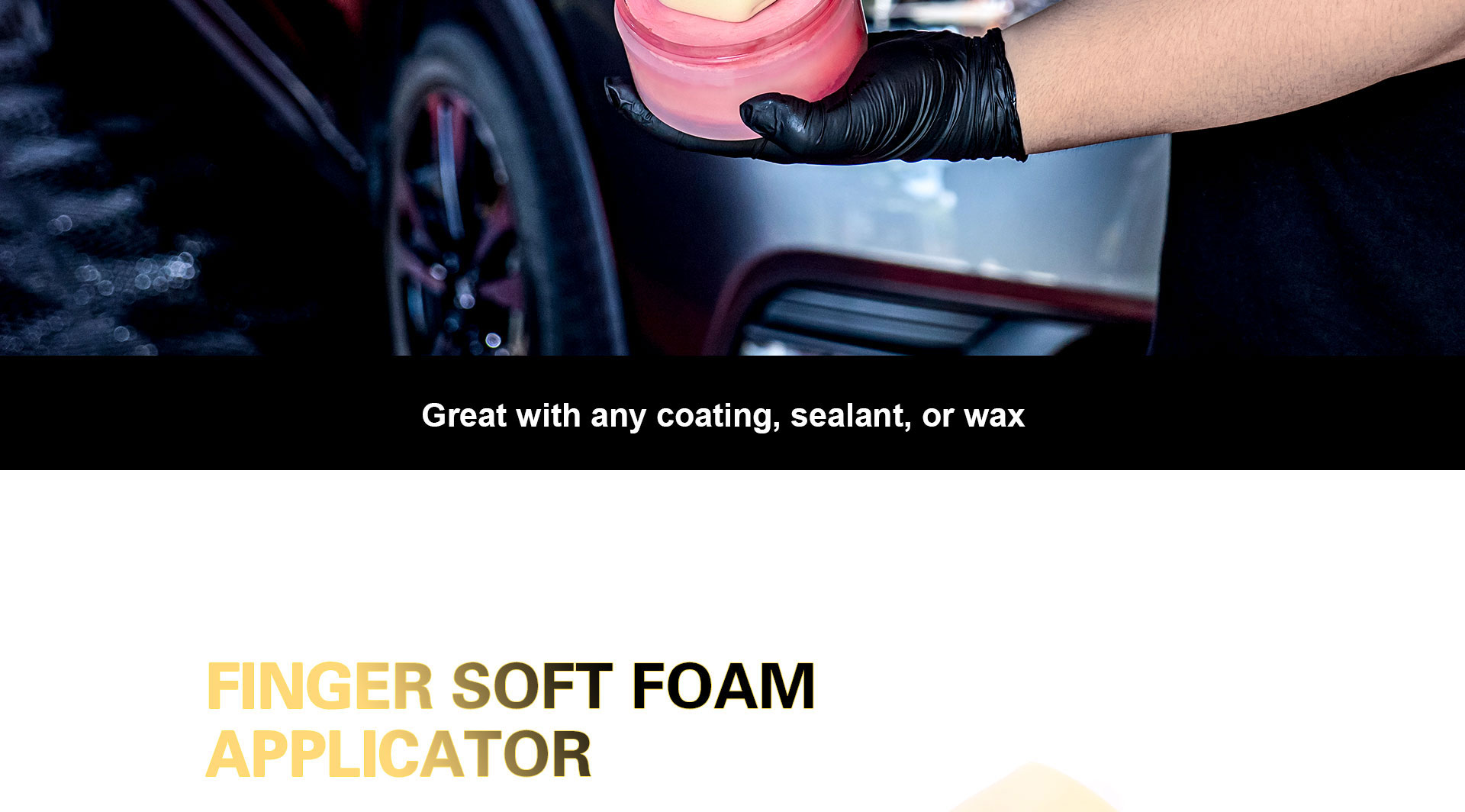 Finger Soft Foam Applicator – Maxshine
