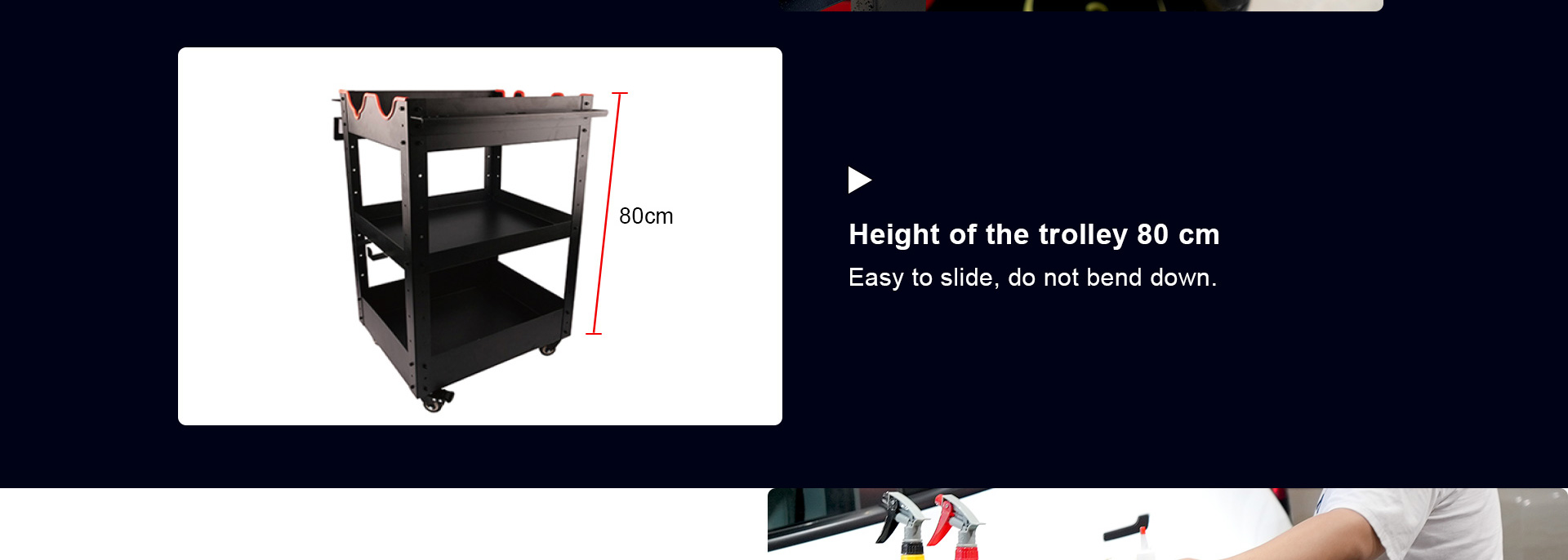Ultimate Utility Rolling Detailing Cart – Maxshine
