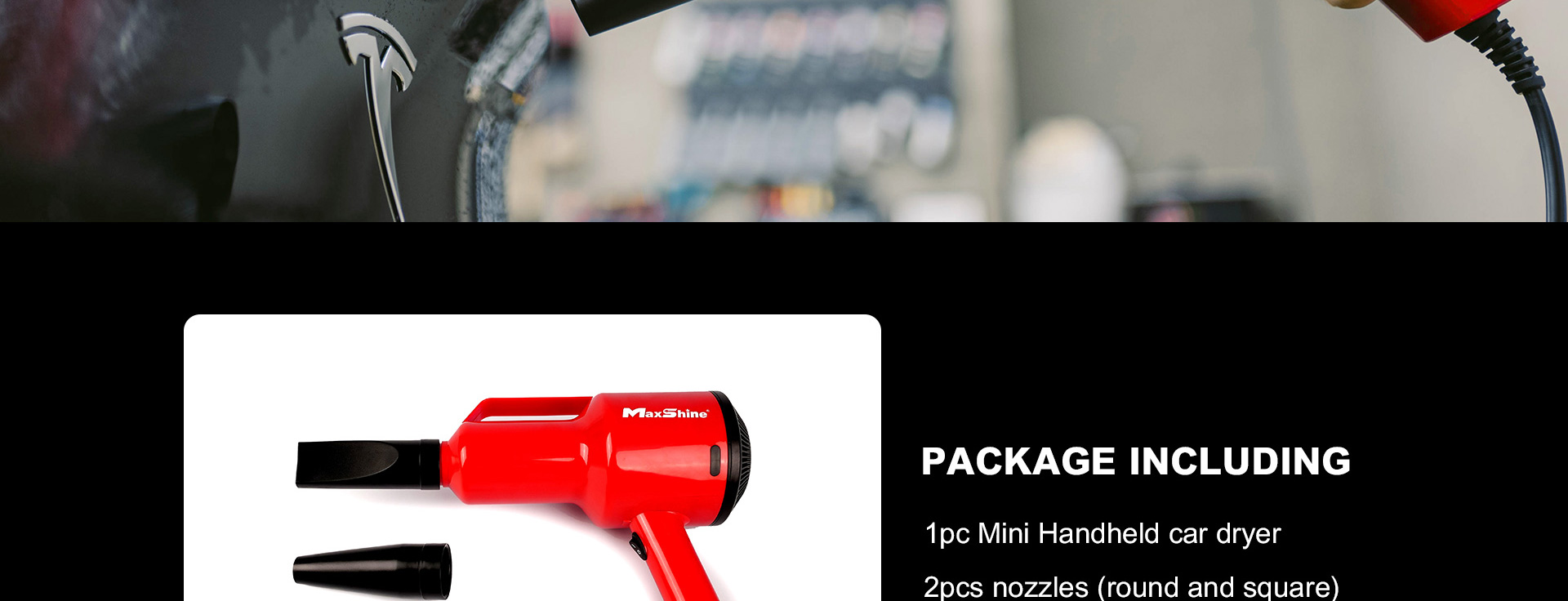 Mini Handheld Dryer – Maxshine
